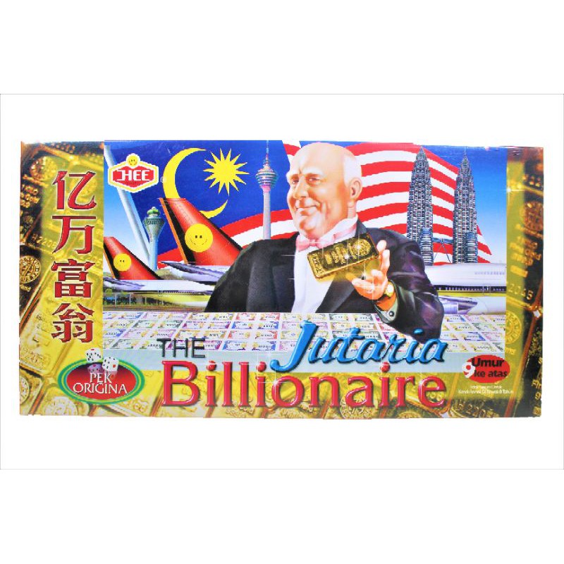 The Billionaired Boardgame Jutaria Inspired by Monopoly (Malaysia ...