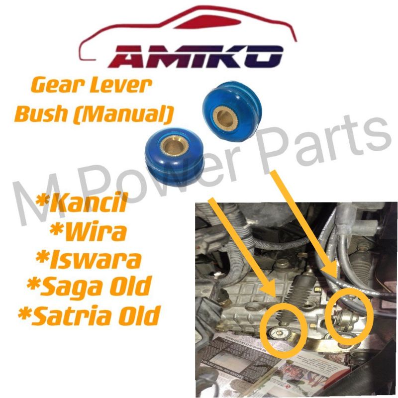 Silicone Gear Lever Bush Manual Perodua Kancil,Wira,Saga Old,Iswara ...