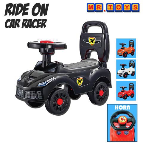 Racer Kids Baby Push Car Ride On Walker Sound Happy Girl Boy 1-3y ...