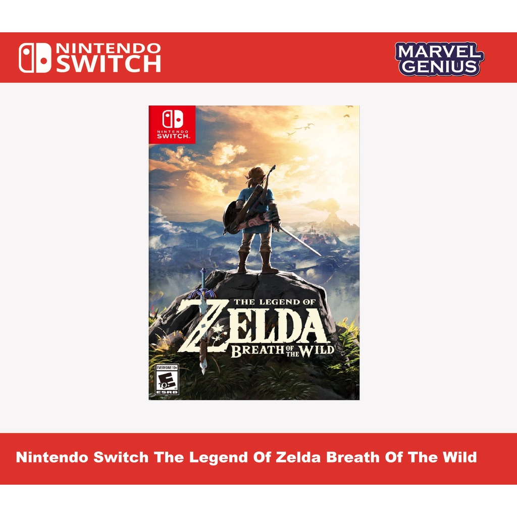 NSW NS NINTENDO SWITCH GAME The Legend Of Zelda Breath Of The Wild I ...