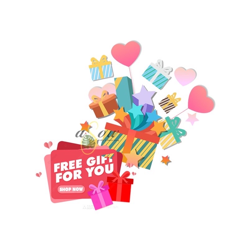 Random Free Gift With Purchase [NOT FOR SALE] | Shopee Malaysia
