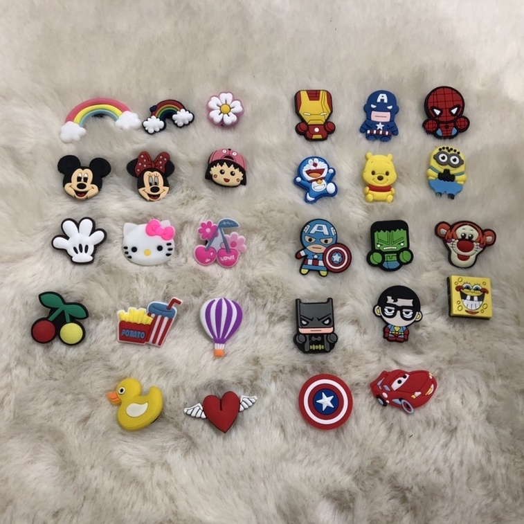 Jibbitz Cartoon Character Shoe Stick (Jibbit) | Shopee Malaysia