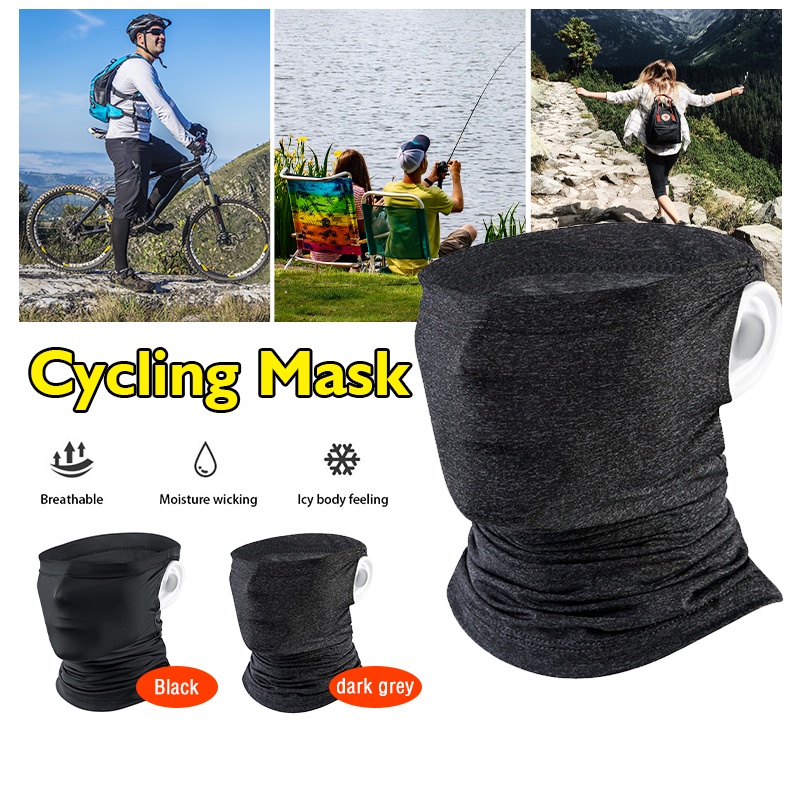 Outdoor Bandana Anti Dust /UV/sweat Buff Bandana Turban Head Scarf ...
