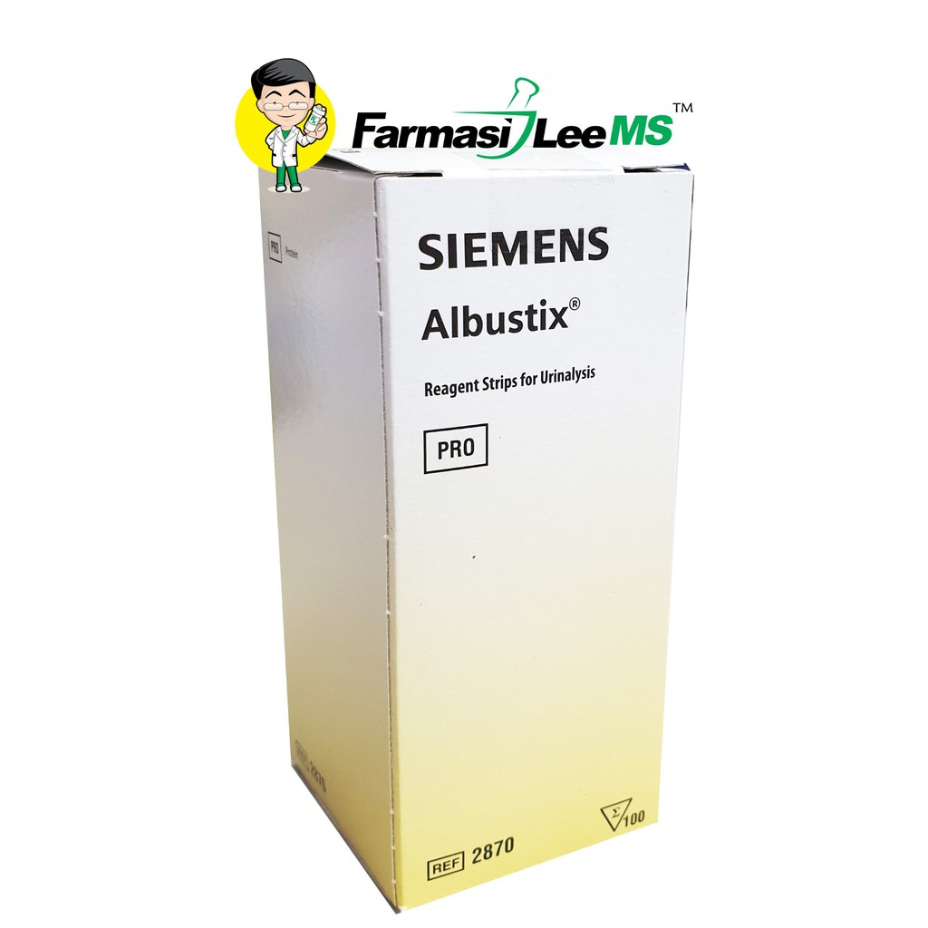Siemens Albustix 100 strips (Reagent strips for Urinalysis) (Exp 03/ ...