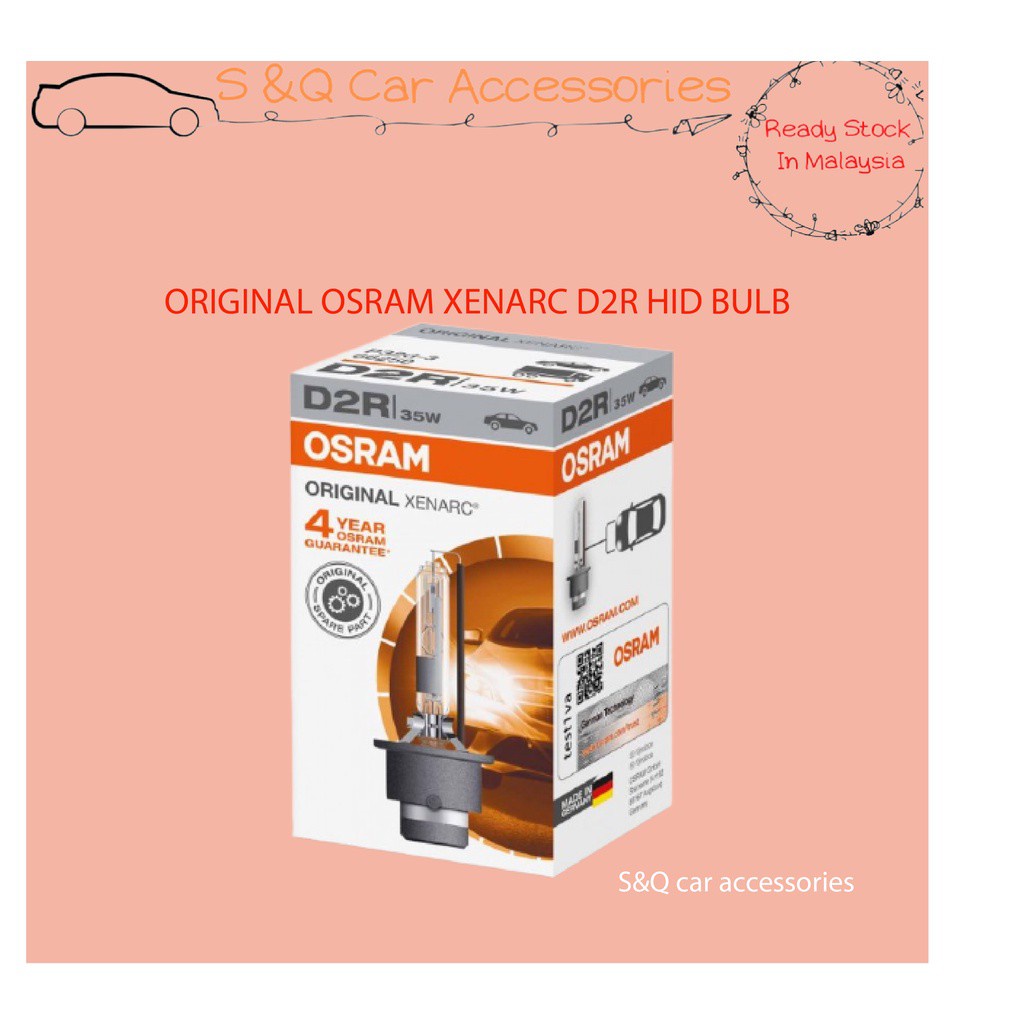 ORIGINAL OSRAM XENARC D2R HID BULB | Shopee Malaysia