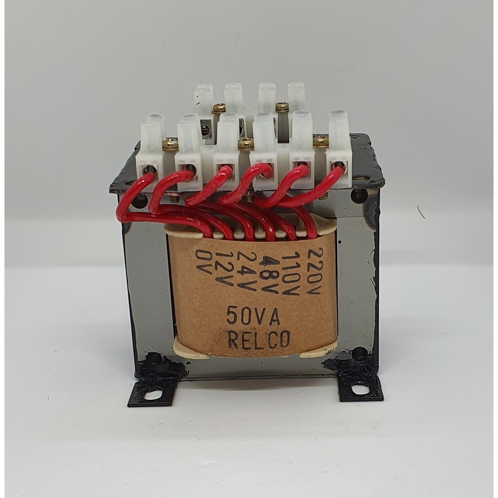 Relco Step Down Transformer 1Phase 50va Multi Voltage | Shopee Malaysia