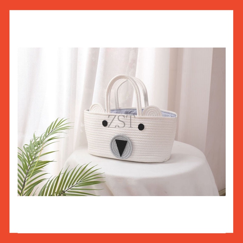 Baby Diaper Caddy Organizer Foldable Diaper Box Storage Bag Baby ...