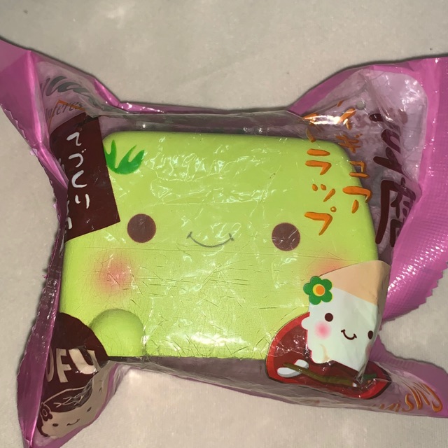 Green Hannari Tofu Squishy | Shopee Malaysia