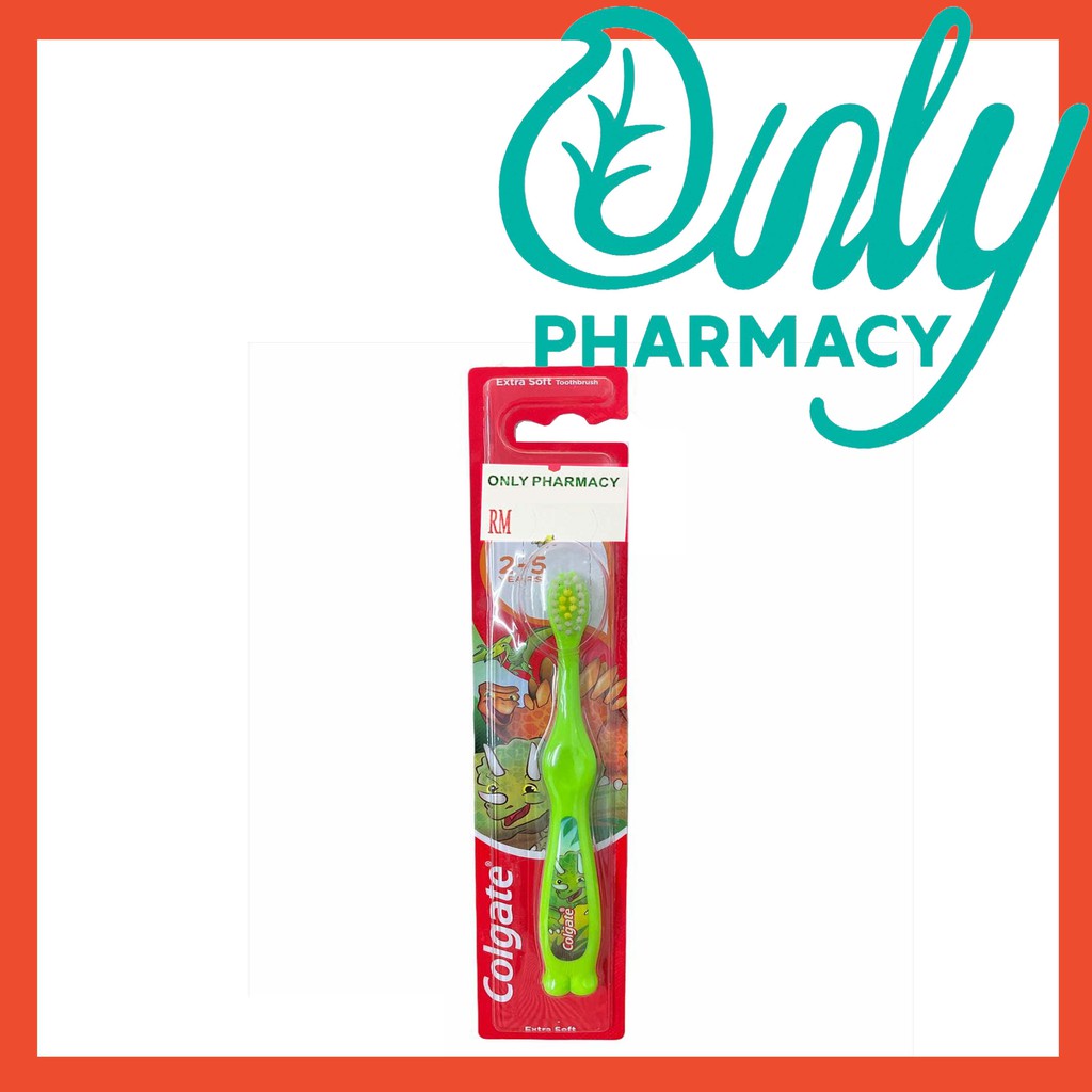 Colgate Kids Dinosaur Toothbrush 1 Piece 2-5 Years (Extra Soft ...