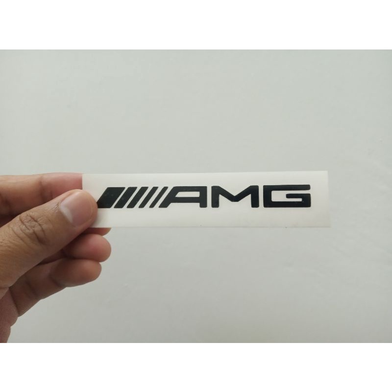 Sticker AMG Mercedes Logo ( Sticker Cutting / Outdoor ) | Shopee Malaysia