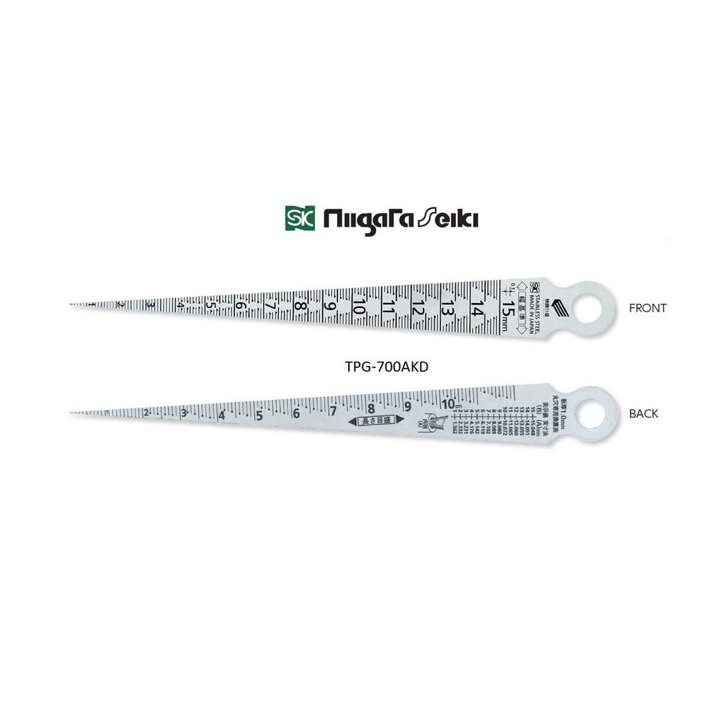 No.TPG-700AKD Taper Gauge Scale Stepping japan | Shopee Malaysia