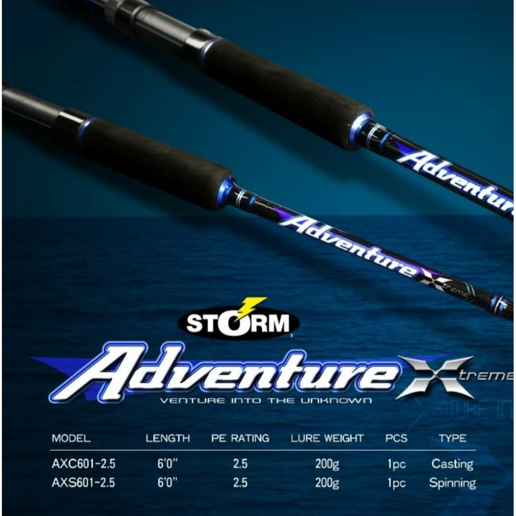 STORM ADVENTURE EXTREME SW JIGGING ROD SERIES # SALTWATER JIGGING ROD ...