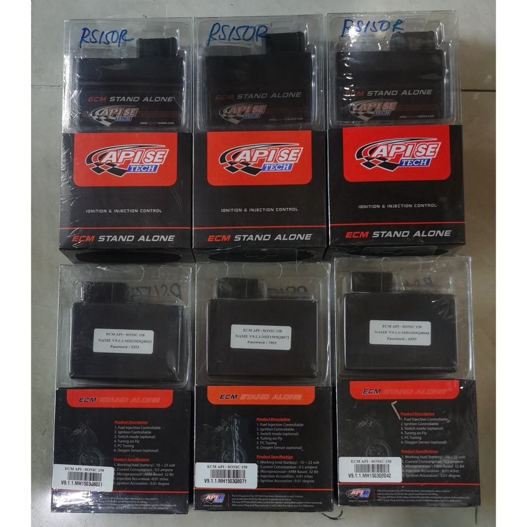 Ecu Apitech RS150 V1 V2 100% original | Shopee Malaysia