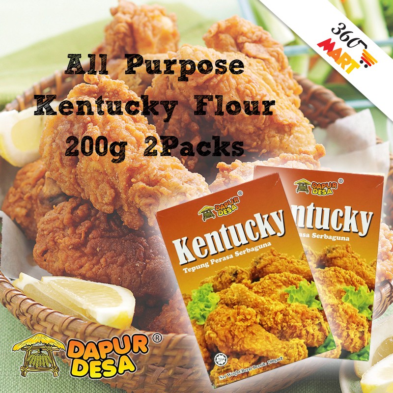 Dapur Desa Original Kentucky Flour 200g (2 packs) | Shopee Malaysia