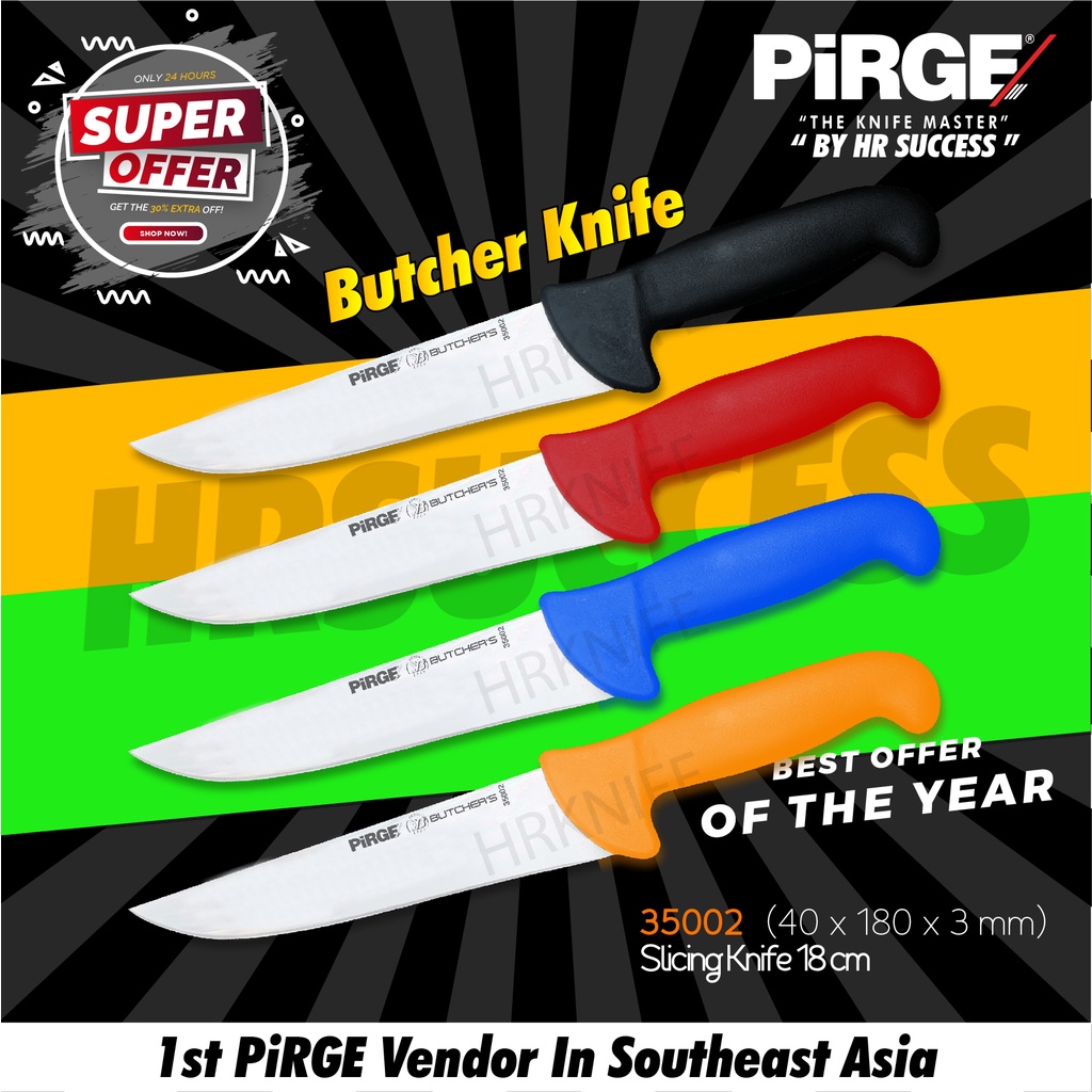 [Ready Stock] Pirge Butcher's Knife 17.5cm/7'' (35002) -Pisau Potong ...