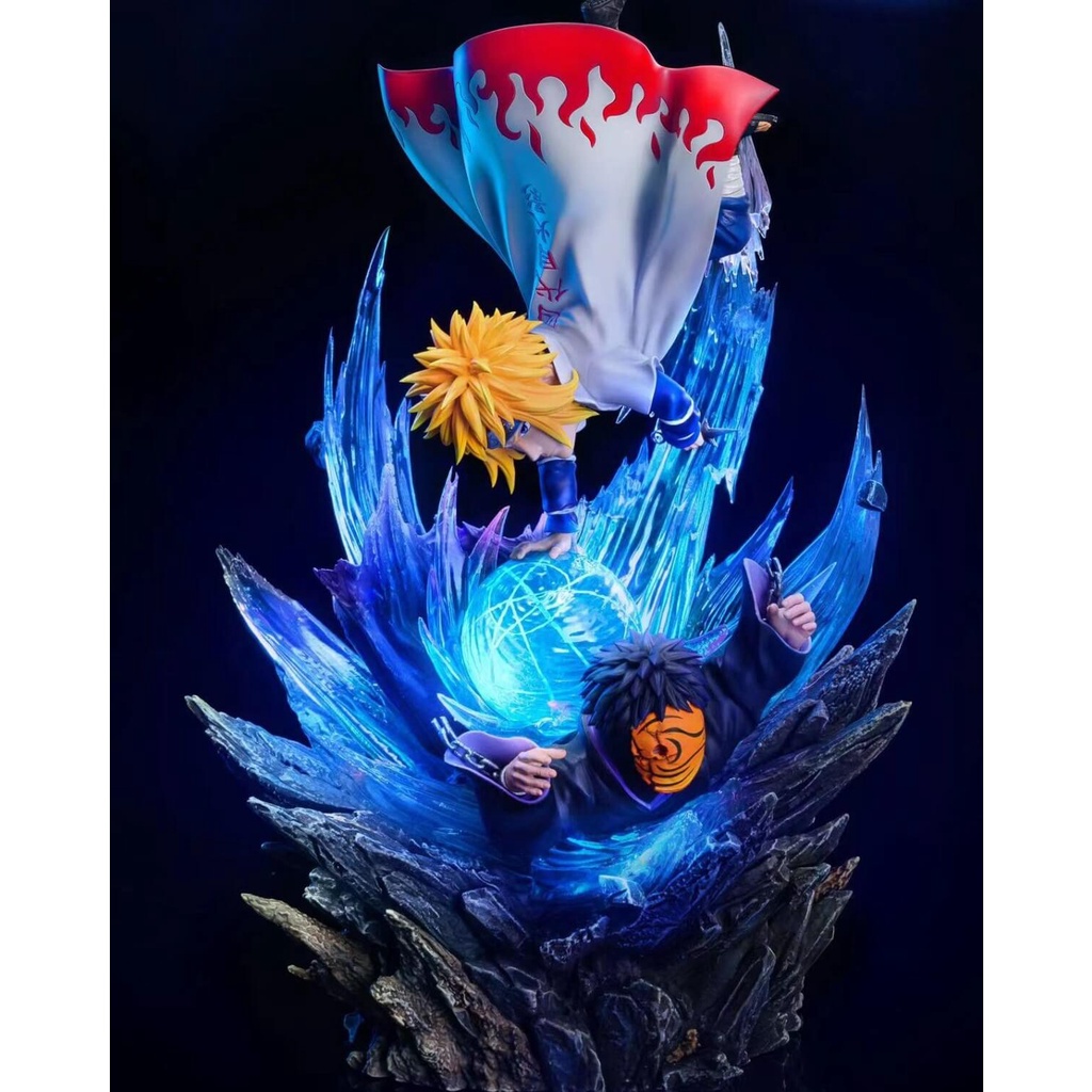 St Studio - Naruto Shippuden WCF Scale Namikaze Minato VS Obito Naruto ...