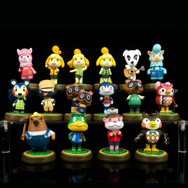 Famous Video Game Animal Crossing NPC Characters Statue Figures Model ...