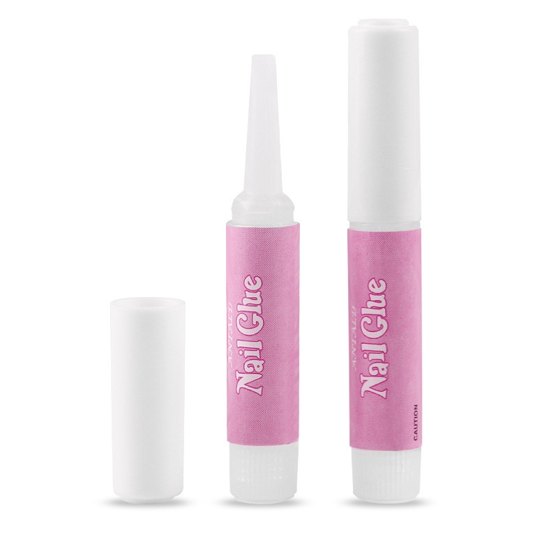 Set of 10 tubes of genuine Nail Glue fake nail glue (convenient 2g ...