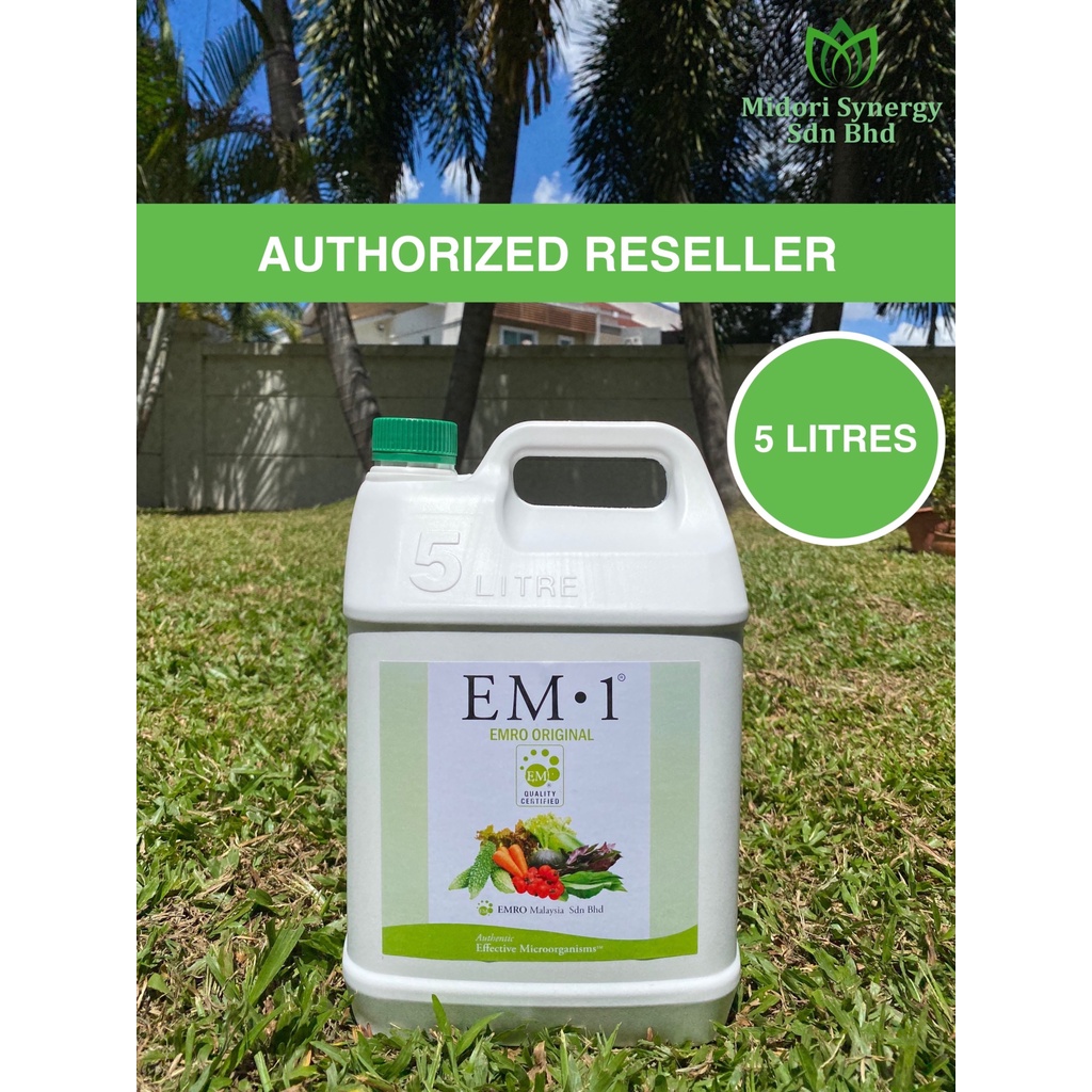 EM1 EM EM4 Emro original em-Effective Microorganisms(5litre) | Shopee ...