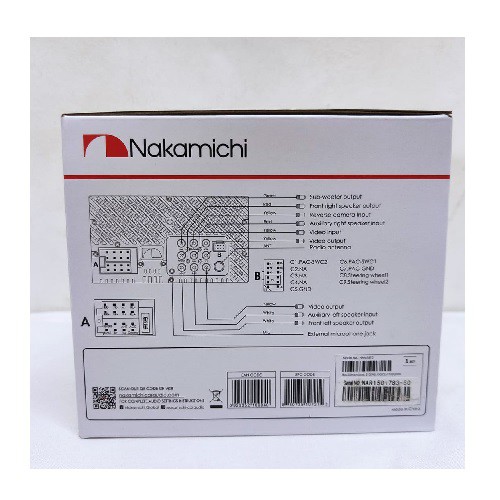 NAKAMICHI NAM1610 2-DIN RECEIVER WITH 7” CAPACITVE PANEL | Shopee Malaysia