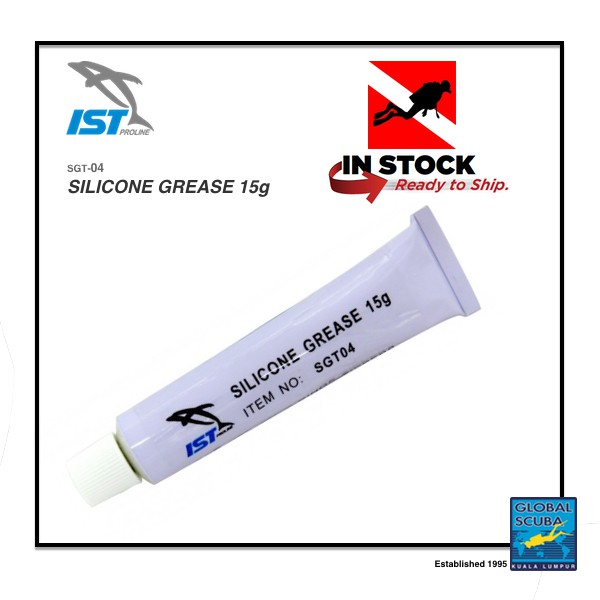IST SGT-04 Silicone Grease - 15g for UW Camera, Torchlight and Other Orings. | Shopee Malaysia