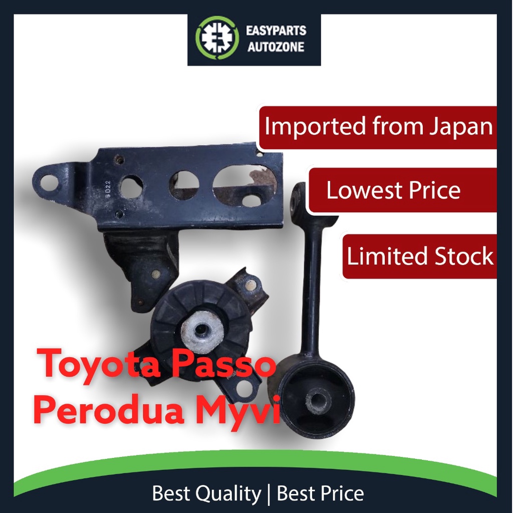 Autozone Perodua Myvi 1.3 Auto Engine Mounting Japan Halfcut Toyota ...