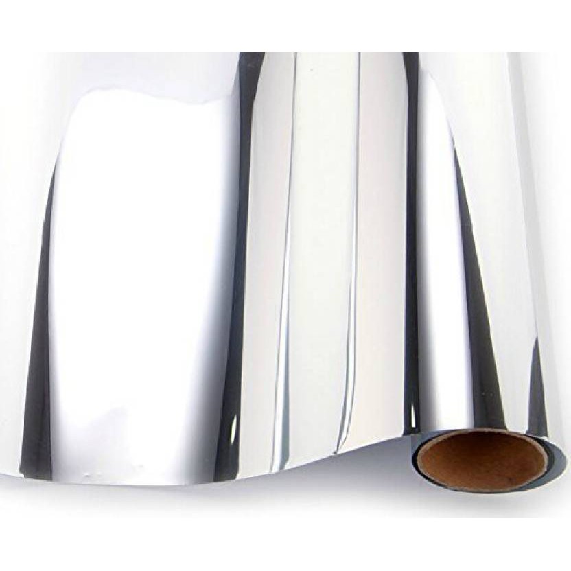 STIKER Silver Chrome Sticker Door Lining Glass Moulding Car Wrap ...