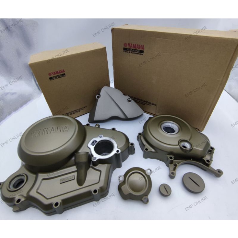 Y15ZR FZ150-V2 CASING COVER ENGINE/ CRANKCASE COVER SET/ KULIT ENJIN -CLUTCH & MAGNET & CHAIN ...