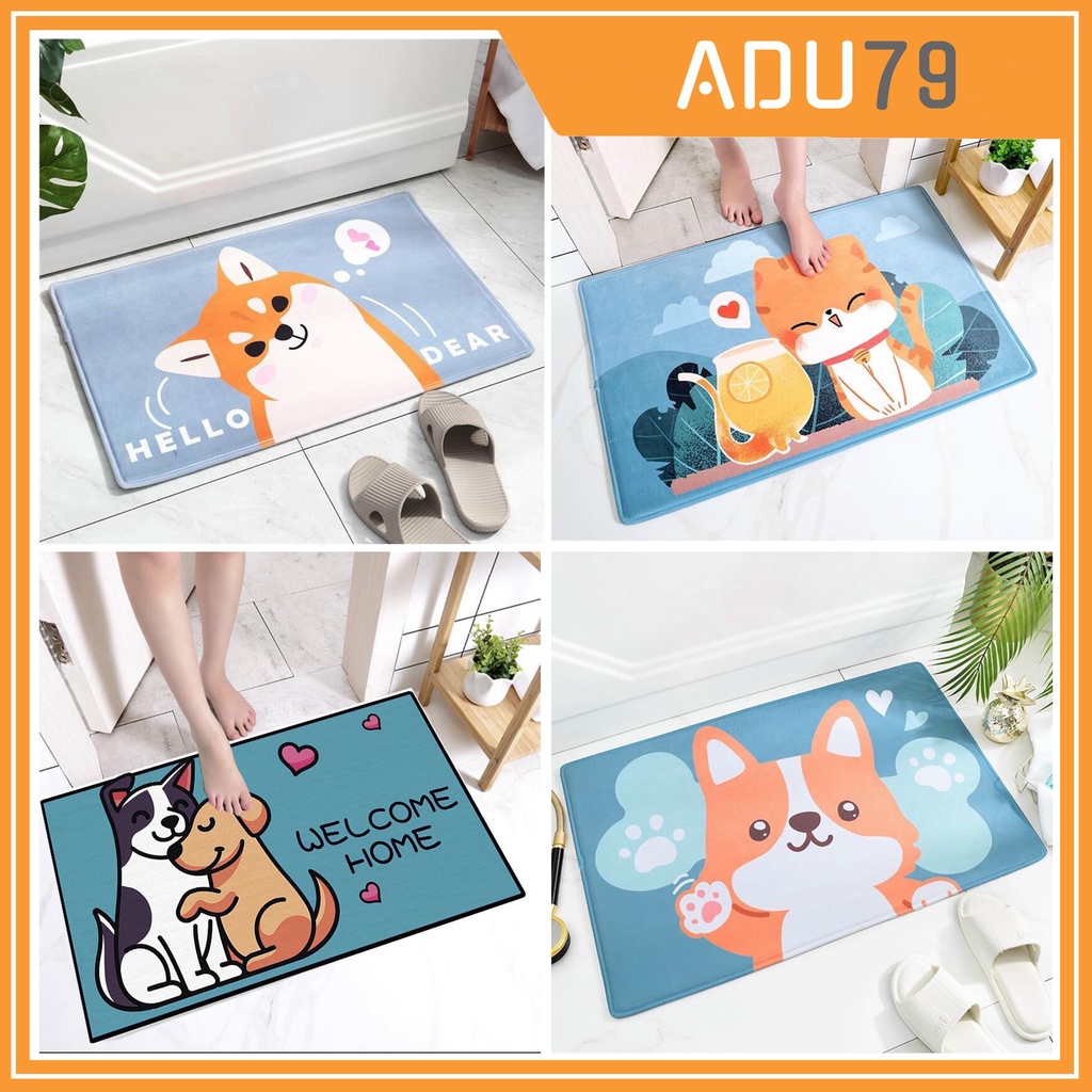 Very Beautiful, Anti-Slip, Antibacterial 3D Floor Mat for Bathroom ...