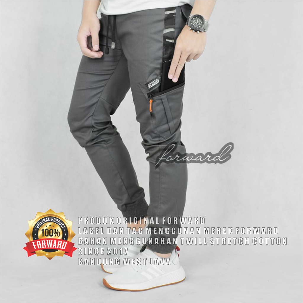 Cargo Joger Jogger Pants Men Tactical Original Forward | Shopee Malaysia