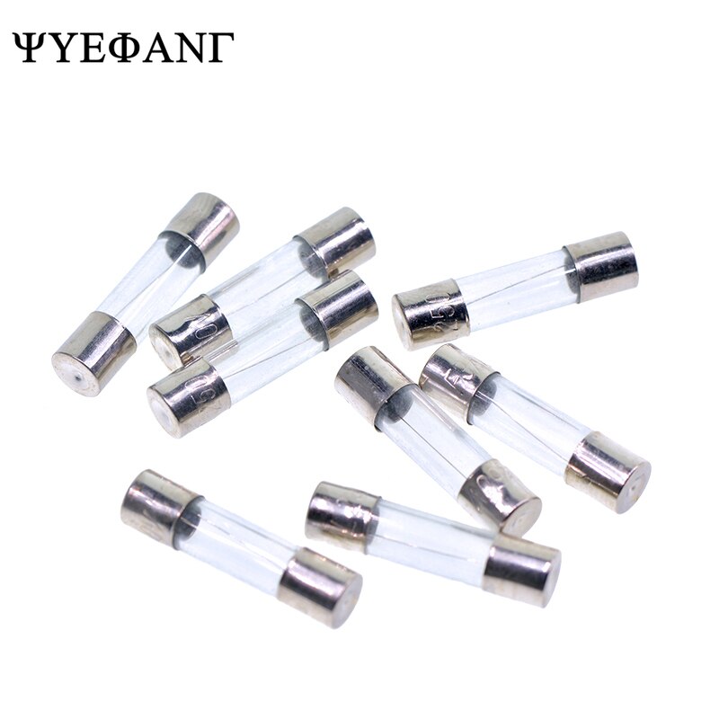 20PCS 5*20 Fast-blow Glass Fuses 5x20 5*20mm 250V 0.1A 0.2A 0.5A 1A 2A 3A 4A 5A 6A 8A 10A 15A ...