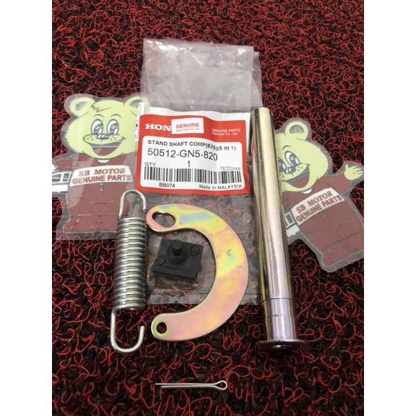 HONDA EX5 EX5 DREAM C70 GBO DOUBLE STAND SHAFT ASSY (5IN1) ORIGNAL | Shopee Malaysia