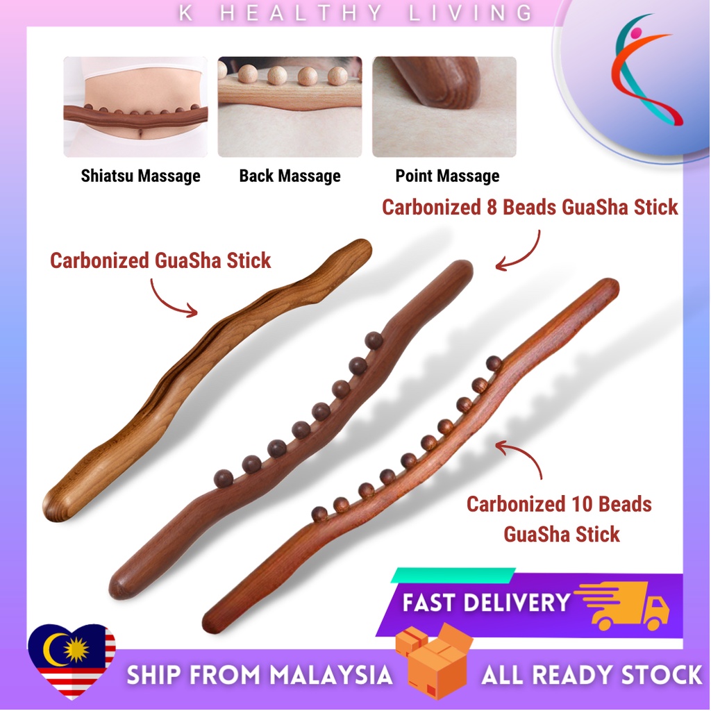【READY STOCK】Beech Wood Rolling Tool/ Alat Kayu Urut Badan/ Acupuncture ...