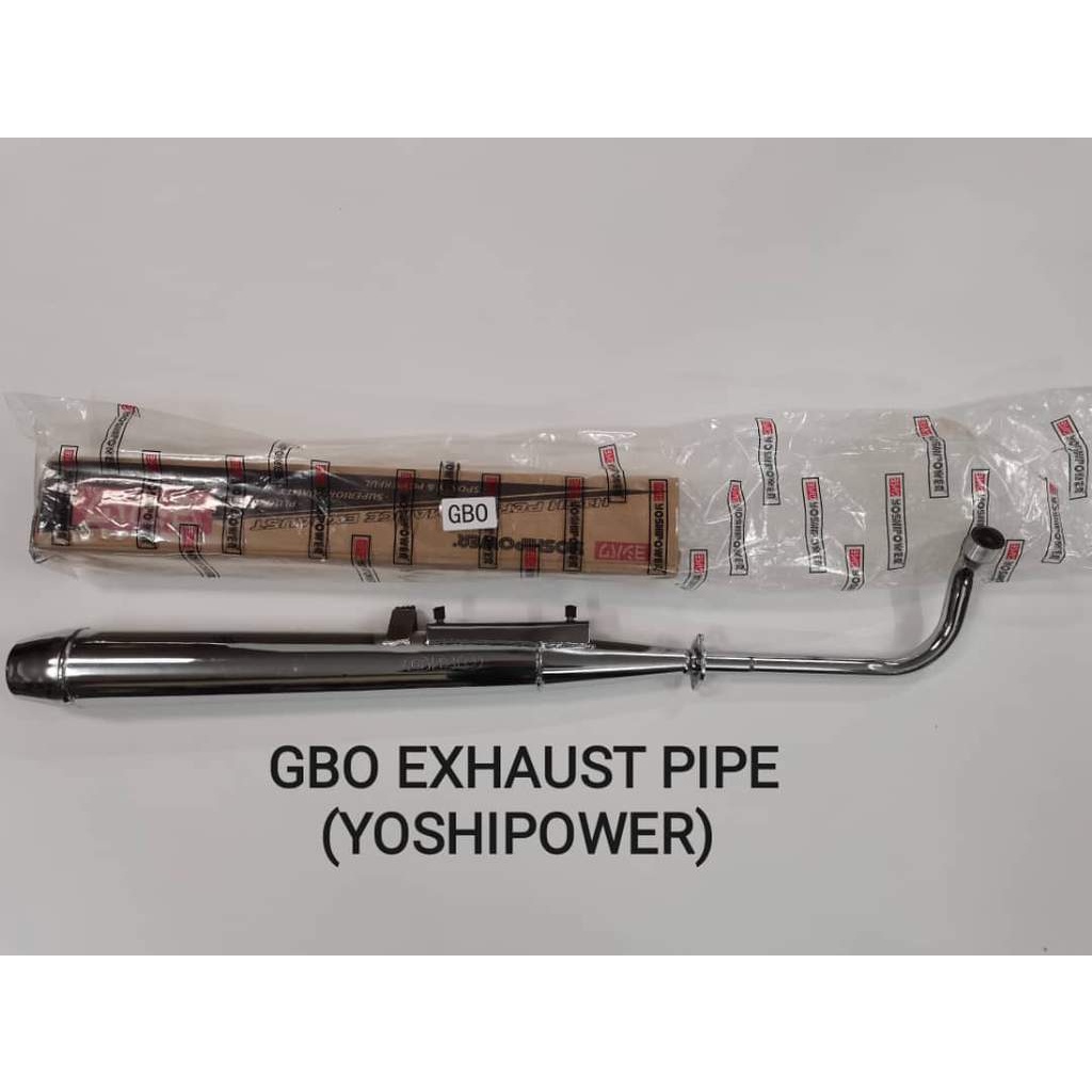 GBO EXHAUST PIPE YOSHIPOWER | Shopee Malaysia