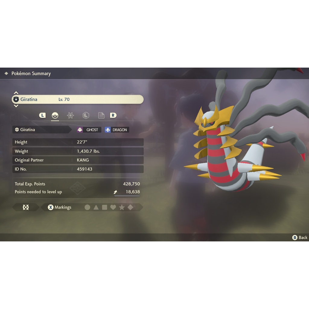 Pokemon Legends: Arceus - 6IV Giratina (Origin form) | Shopee Malaysia