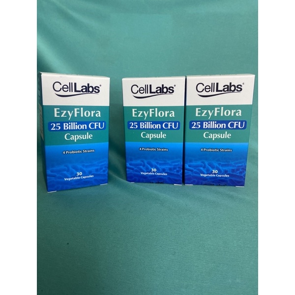 CellLabs EzyFlora Ezy Flora Probiotics 30’s/30’s+30’s exp 3/2025 ...