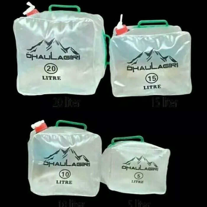 Folding Jerry Cans Dhaulagiri Portable Water Tank Jerrycan Camp Water ...