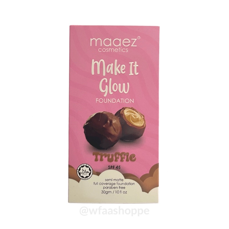 Maaez Foundation Make It Glow by Maaez Cosmetics | Shopee Malaysia