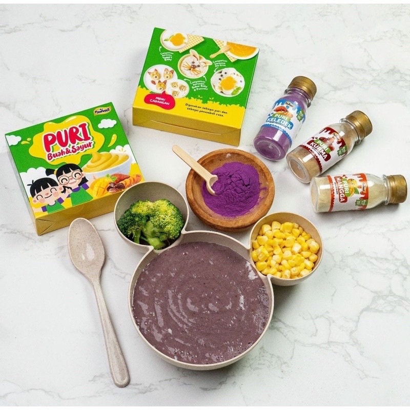 BUBUR BABY PURI BUAH DAN SAYUR BUBUR INSTANT WHITE RICE BROWN RICE ...