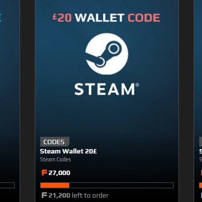 Steam gift card / wallet code 20£ [READY STOCK] | Shopee Malaysia