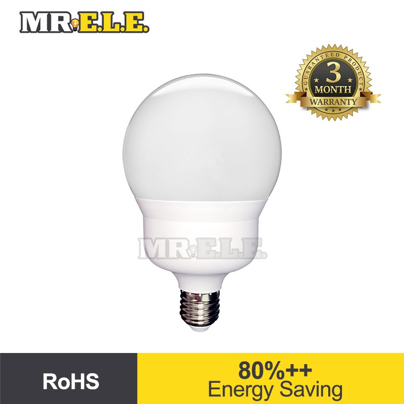 18W LED Globe Bulb (E27) - Daylight(6500K) | Shopee Malaysia