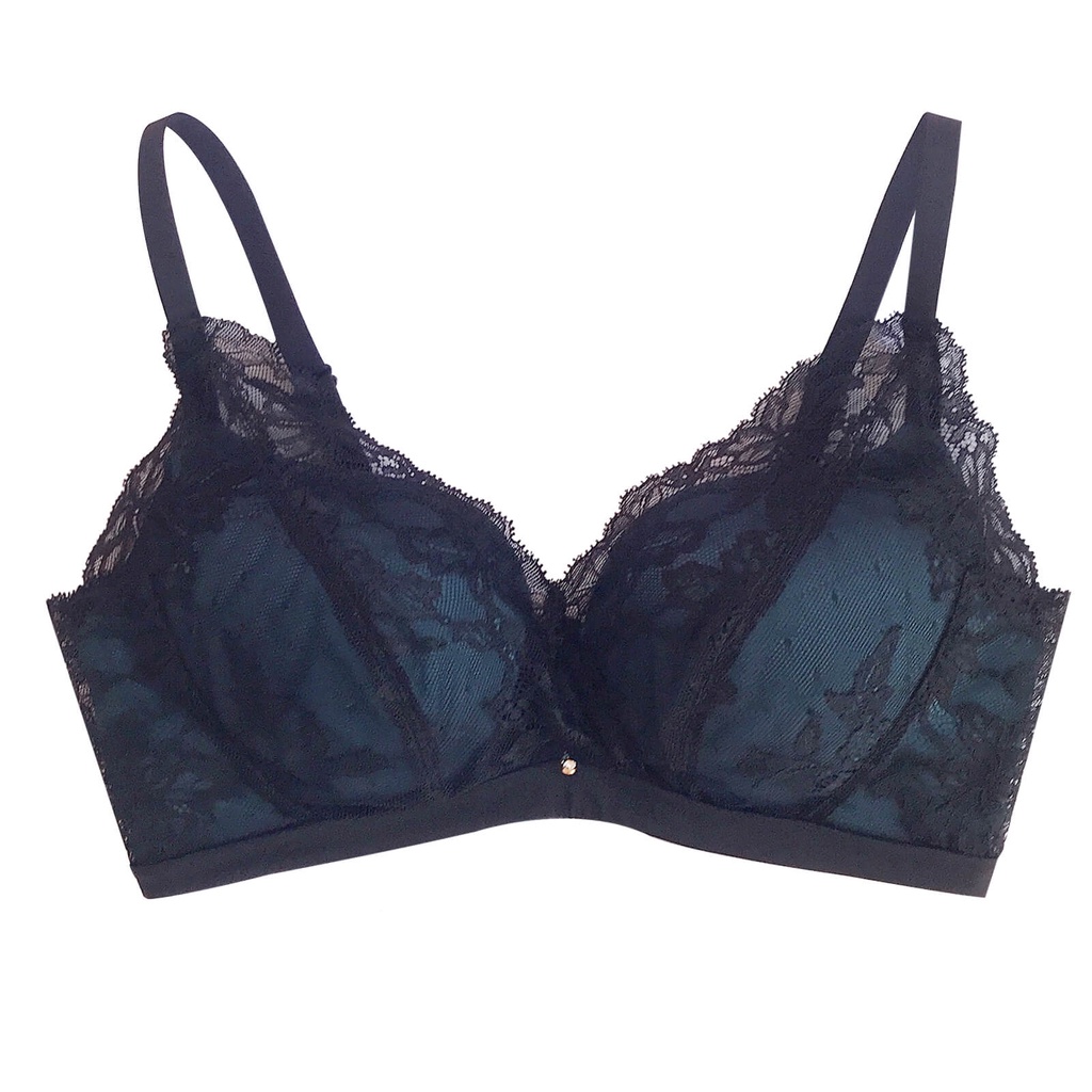 XIXILI JAGUSIA WIRELESS LACE SCOOP TRIANGLE BRA | Shopee Malaysia