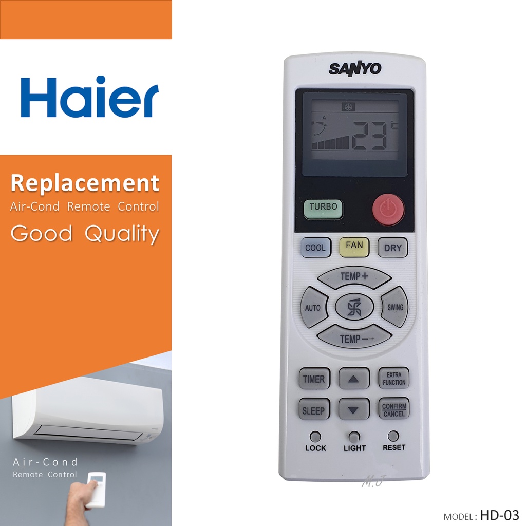 Haier Aircond Air Conditioner Remote Control Haier Aircond Remote [HD ...