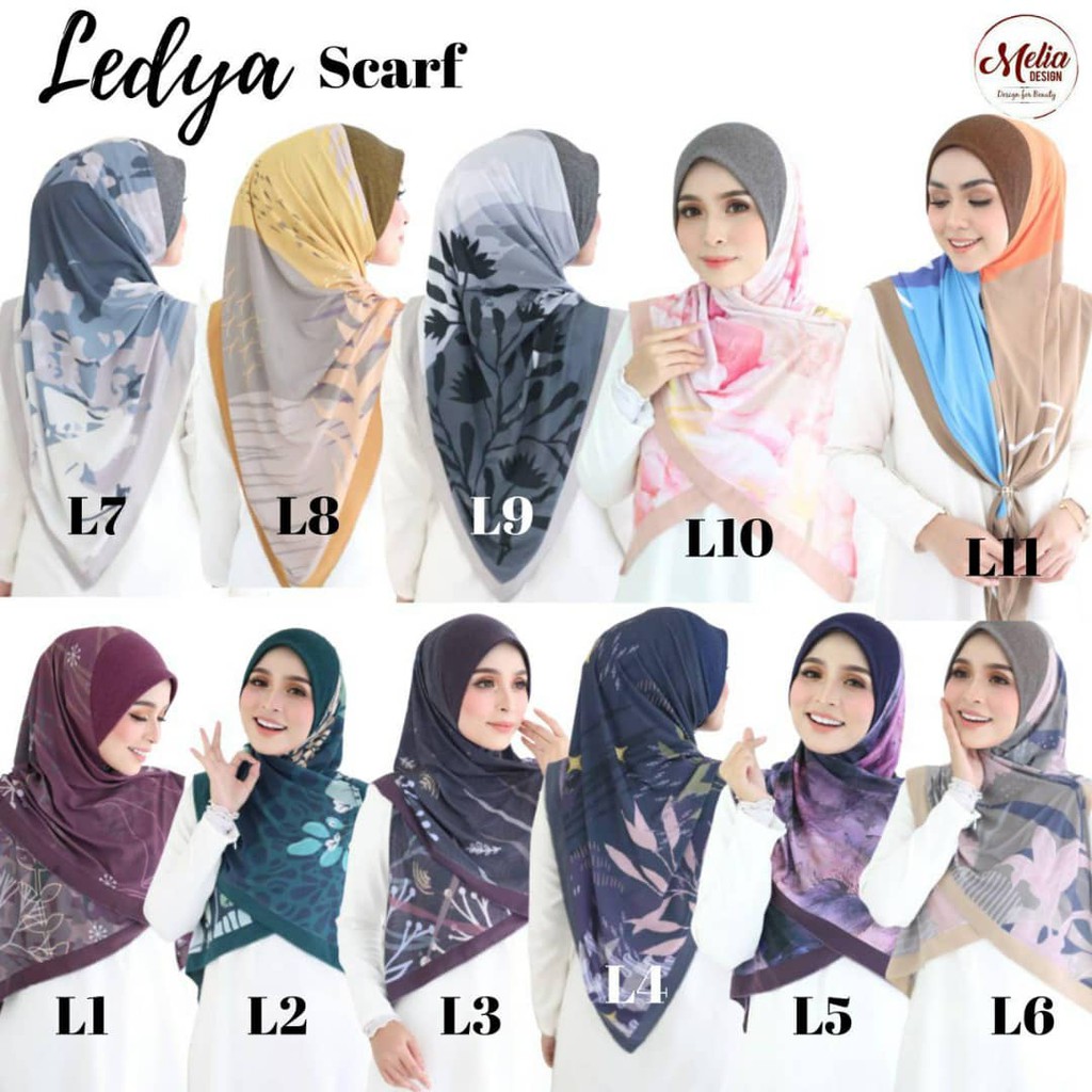 TUDUNG LEDYA SCARF-x jarang dan sejuk bila di pakai(ready stock ...