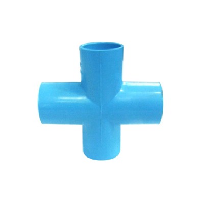 PVC Four Way Connector Positive Color | Shopee Malaysia
