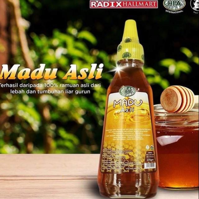 Madu Asli Terbaik HPA - 375gram | Shopee Malaysia