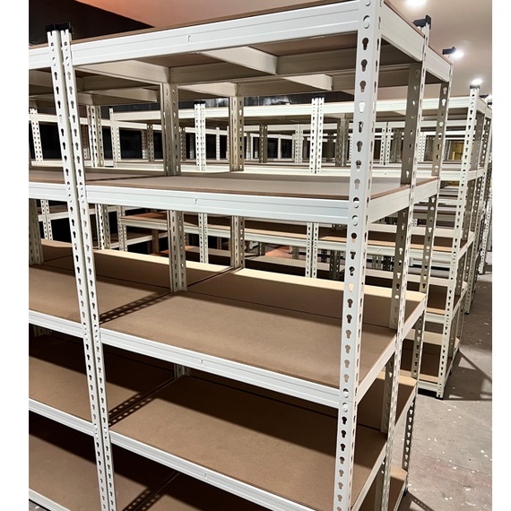 DIY Rack 4 Tier & 5 Tier Boltless Shelving Boltless Rack Shelf Storage ...