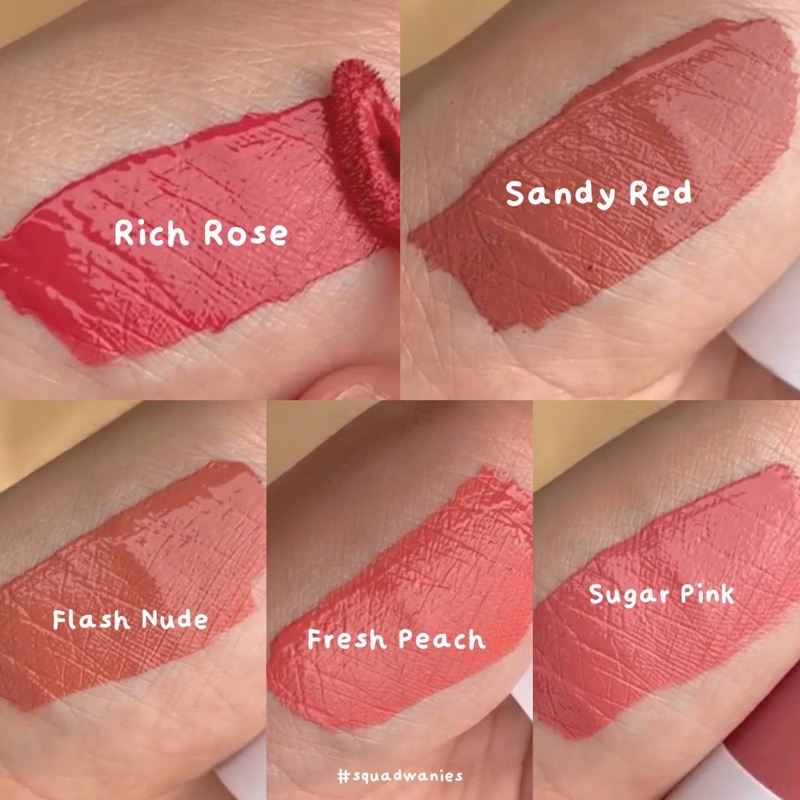New Liptint Obsess Code Flash Nude Shopee Malaysia 