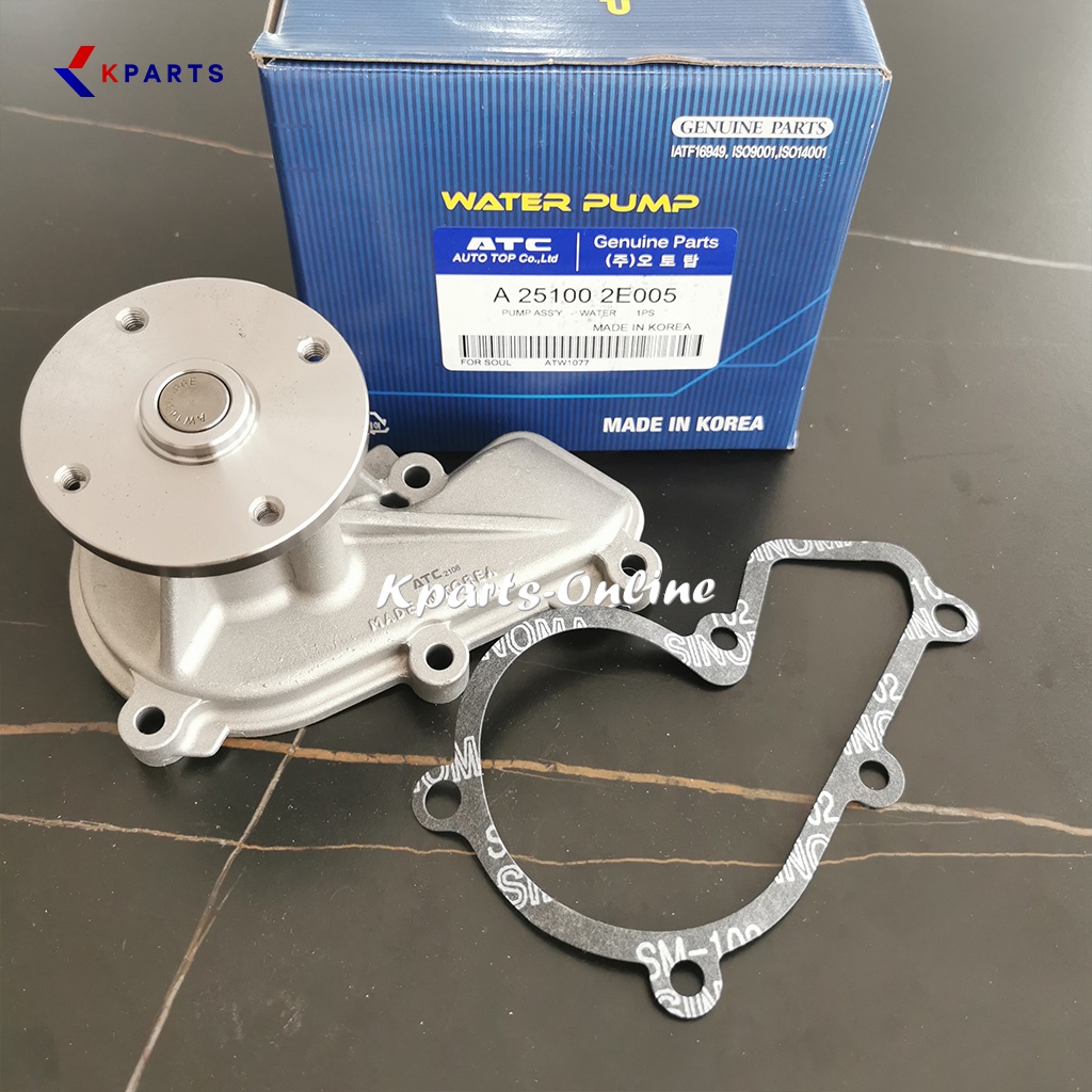 COOLANT PUMP / WATER PUMP (ATC- MADE IN KOREA) OPTIMA K5 NU/ TUCSON TL/ SONATA LF /YF NU/ i40 ...