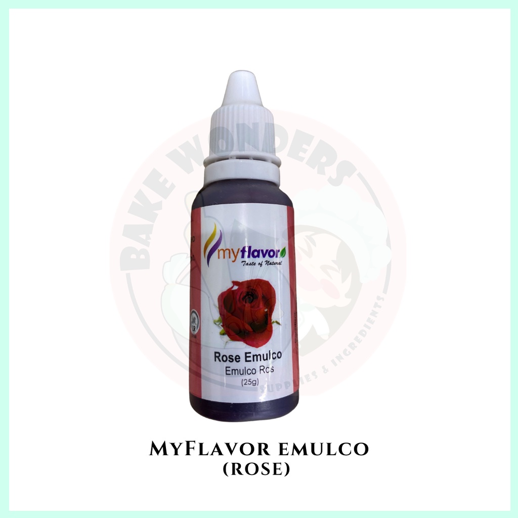 Myflavor Emulco Myflavor Flavoring 25G Vanilla Chocolate Lychee Red ...